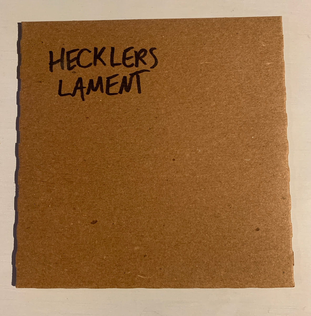 ALBUM: Matt Heckler - Heckler's Lament CDr (CD) – Anti-Corp