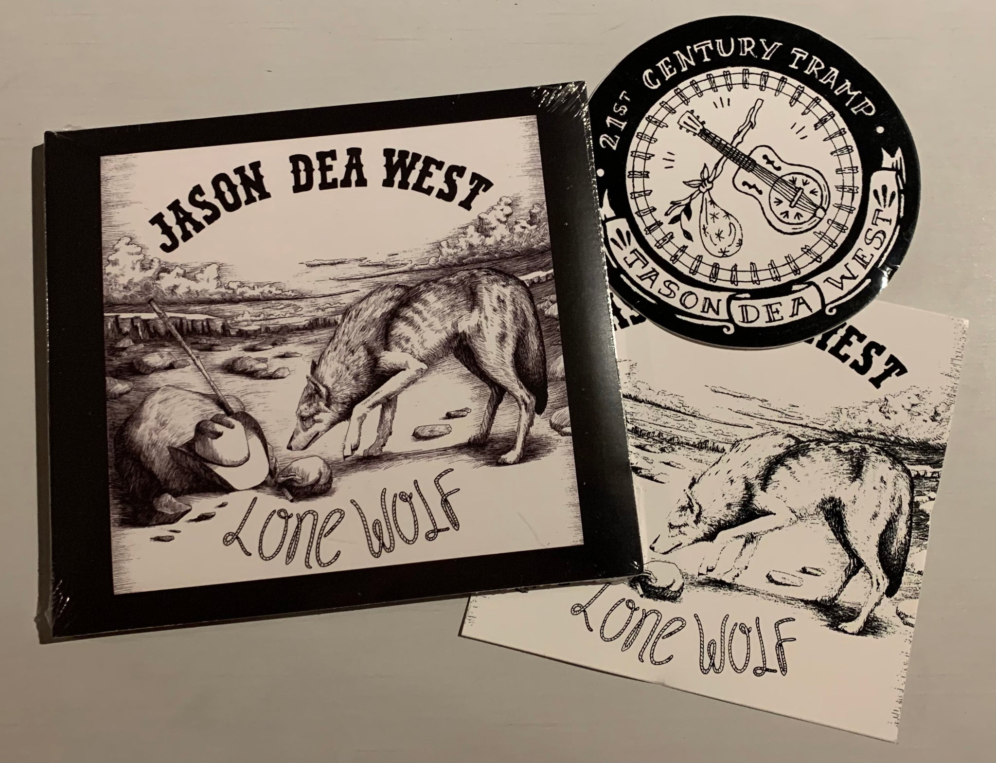EP: Jason Dea West - Lone Wolf (CD) – Anti-Corp